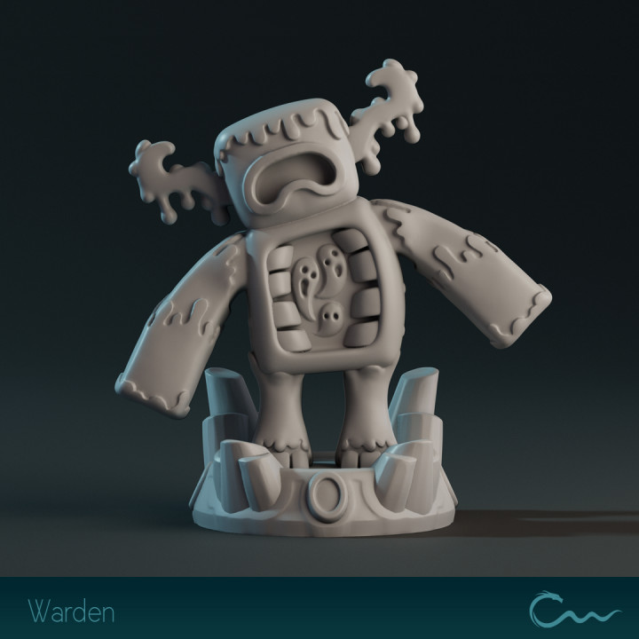 3D Printable Warden by The Cape Wyrm