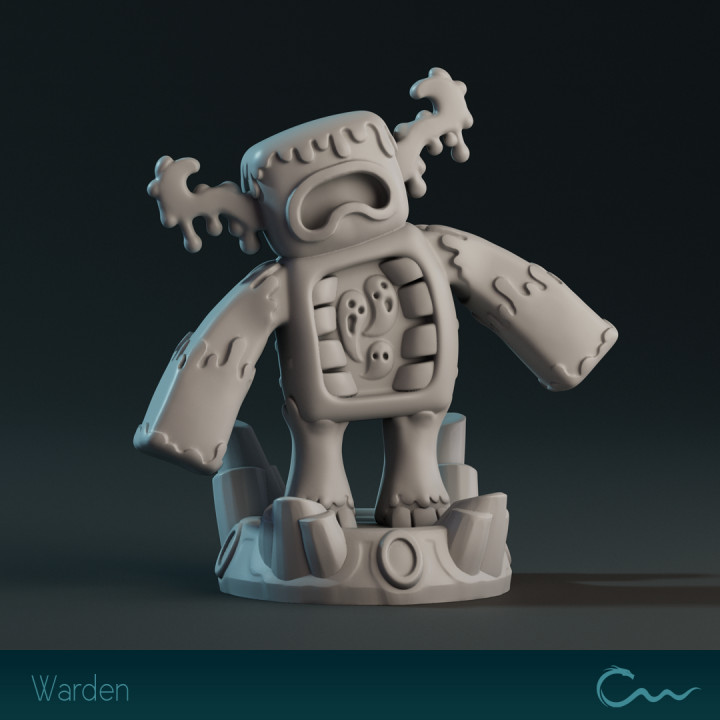 3D Printable Warden by The Cape Wyrm