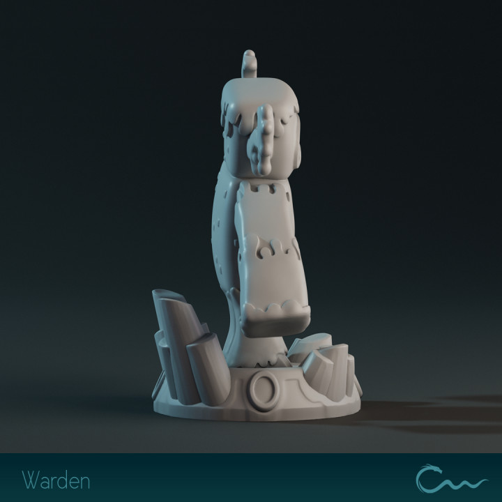 3D Printable Warden by The Cape Wyrm