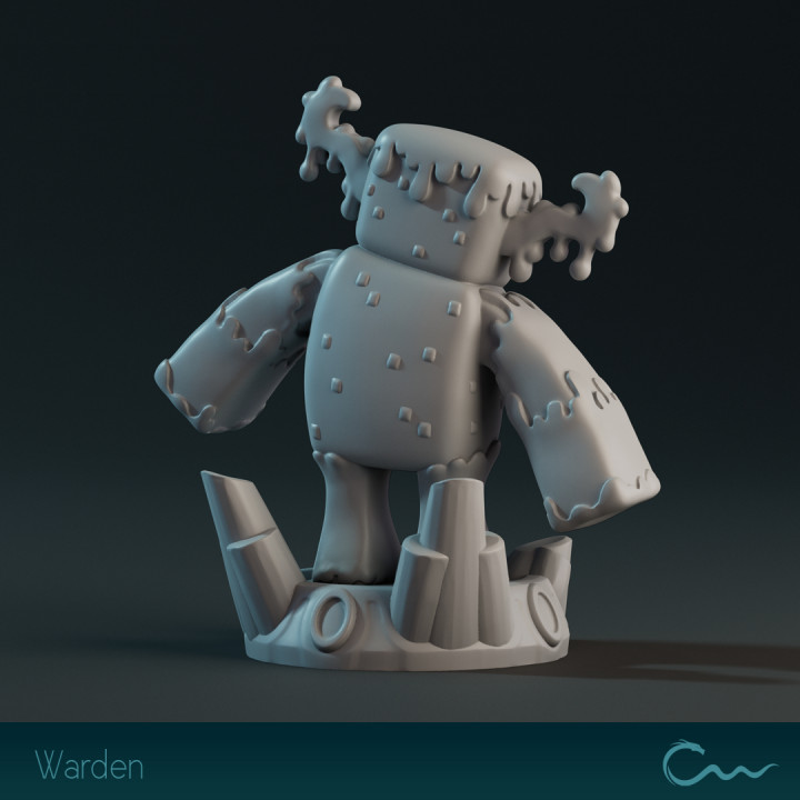 3D Printable Warden by The Cape Wyrm