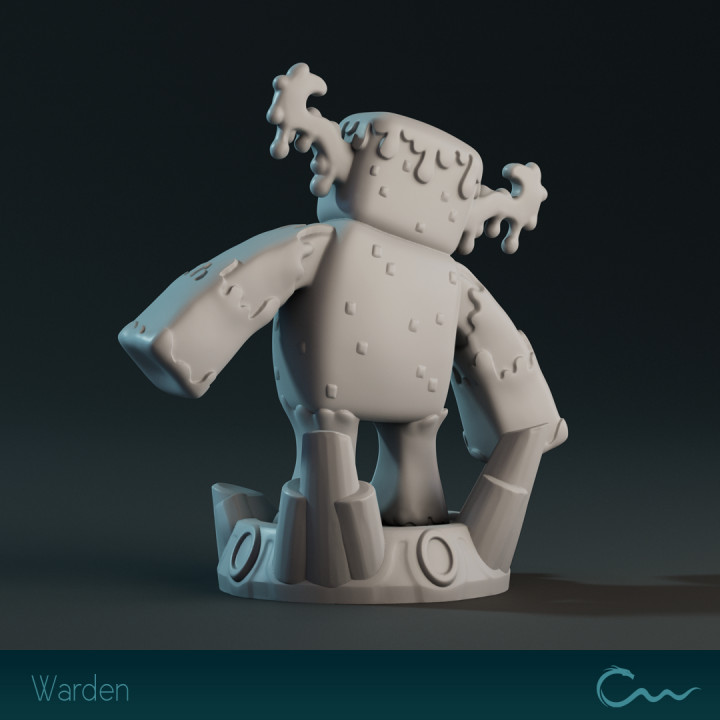 3D Printable Warden by The Cape Wyrm