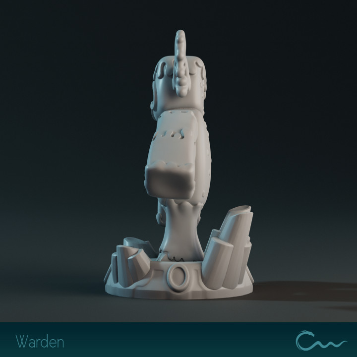 3D Printable Warden by The Cape Wyrm