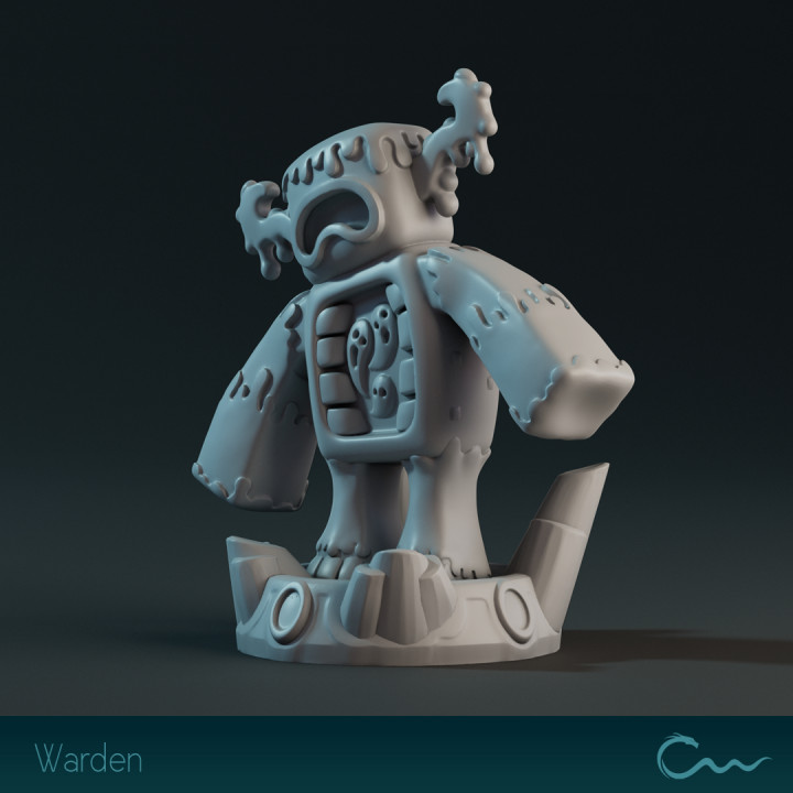 3D Printable Warden by The Cape Wyrm