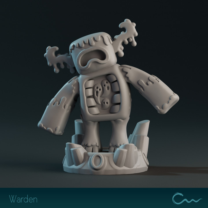 3D Printable Warden by The Cape Wyrm