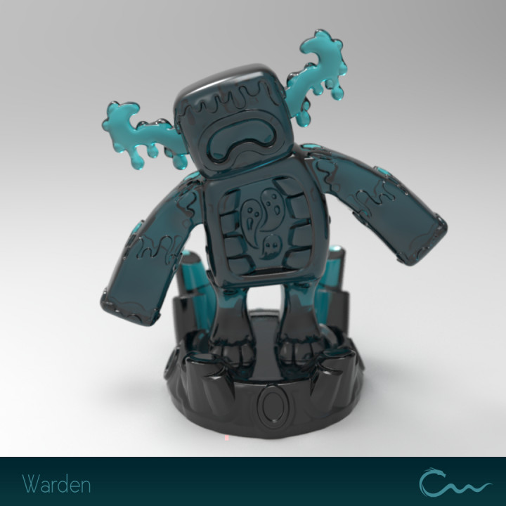 3D Printable Warden by The Cape Wyrm