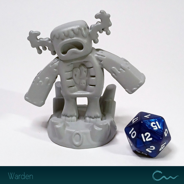 3D Printable Warden by The Cape Wyrm
