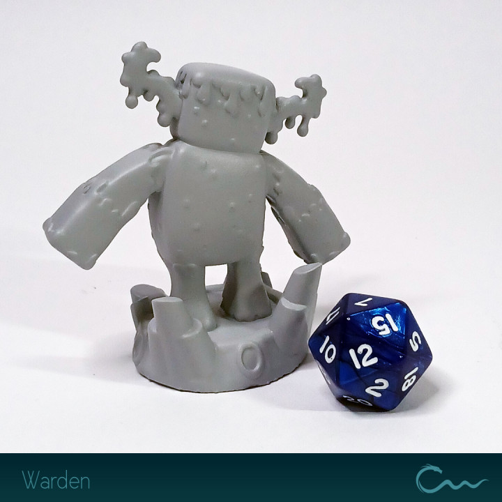 3D Printable Warden by The Cape Wyrm