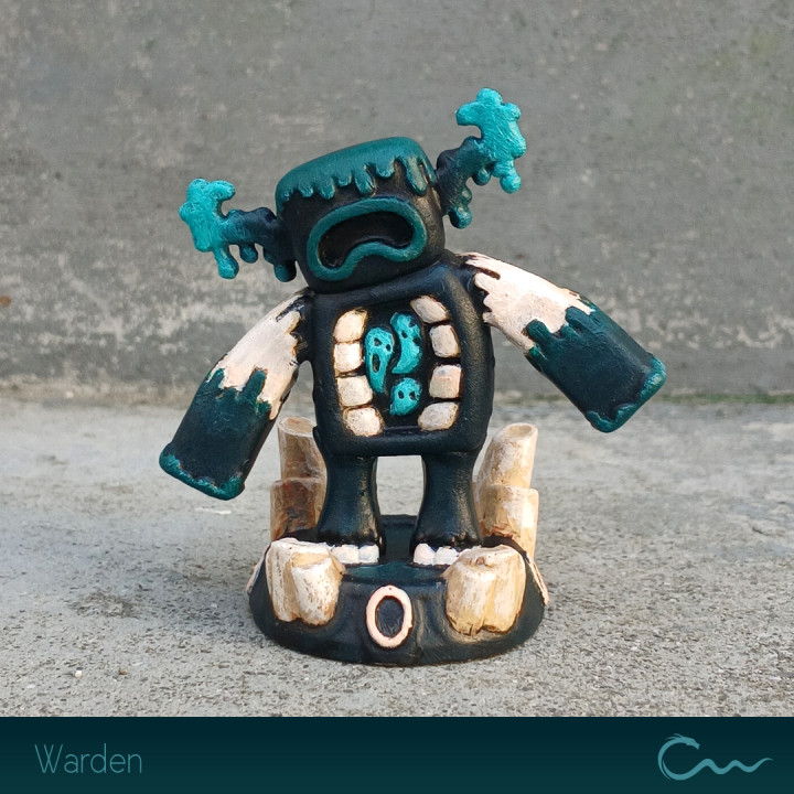 3D Print of Warden by TheCapeWyrm