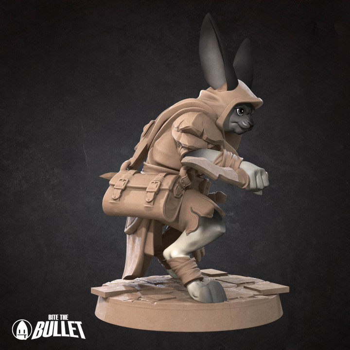 3D Printable Harengon Rogue by Bite the Bullet
