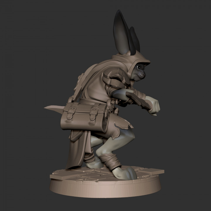 3D Printable Harengon Rogue by Bite the Bullet