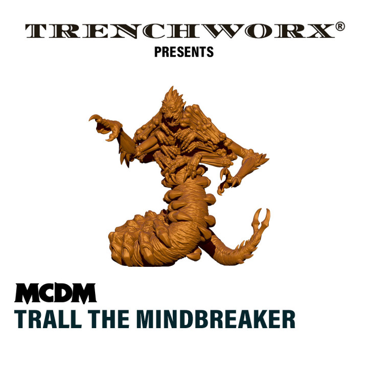 3D Printable MCDM - Trall the Mindbreaker by Trenchworx LLC