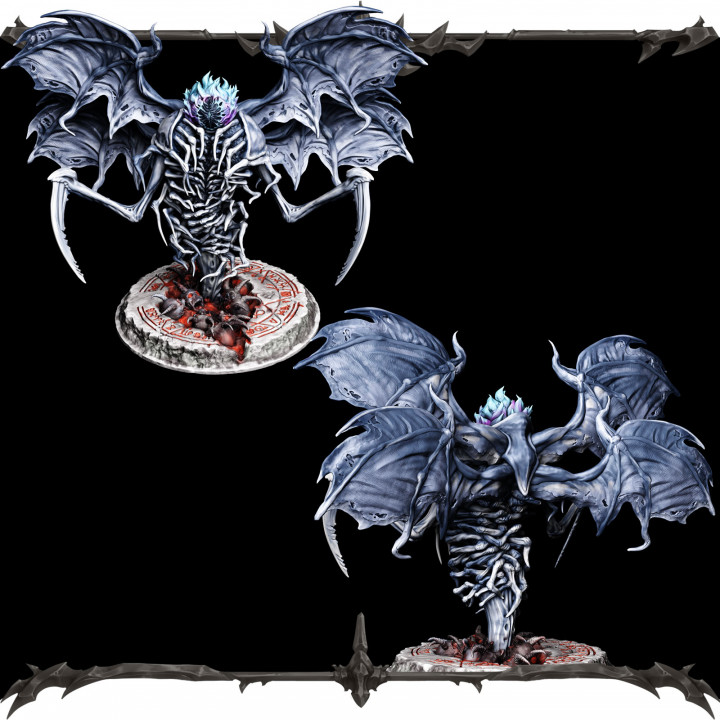 3D Printable True Demon (JOIN THE $1 DARKHEIM TRIBE!) by RocketPigGames