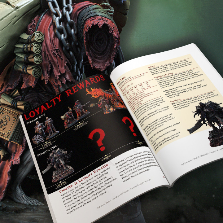 3D Printable Path of Penitence 5E - Core Rules by Bestiarum Miniatures