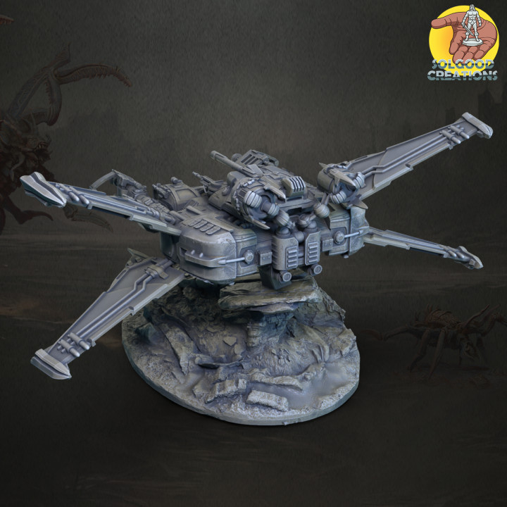 3D Printable Flying Ship - FDM by SolGood Creations