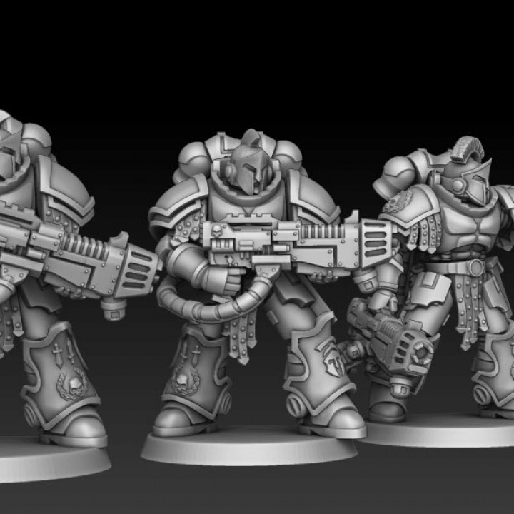 3D Printable Sons of Spartania - Plasma Phyle (presupported) by Chad ...