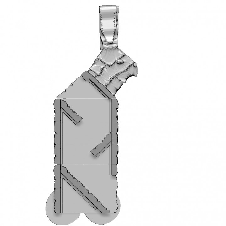 3D Printable Troyan rabbit Dice tower by Hungry Troll Miniatures