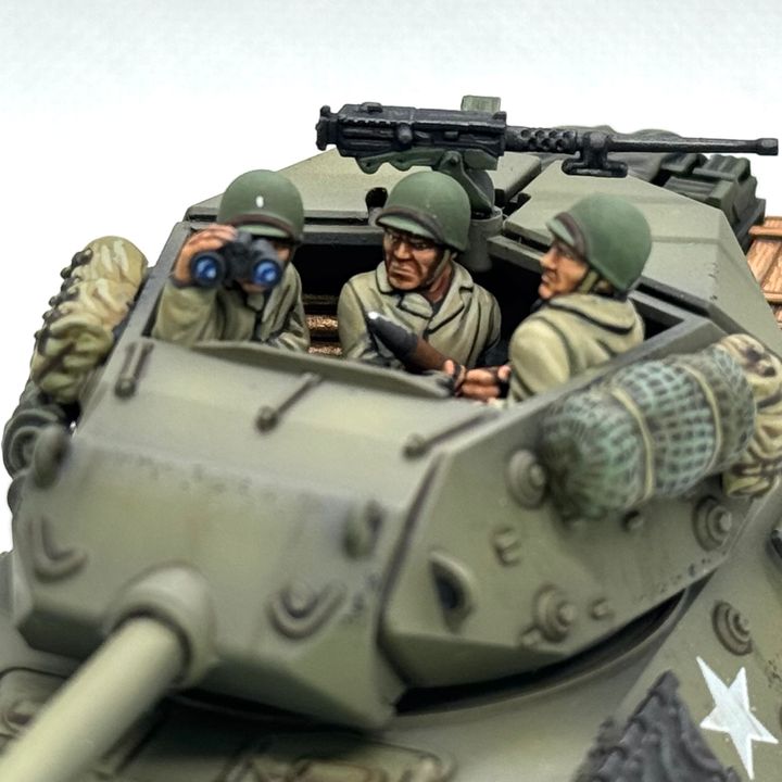 3D Print of US M10 Wolverine and Crew by domgoh