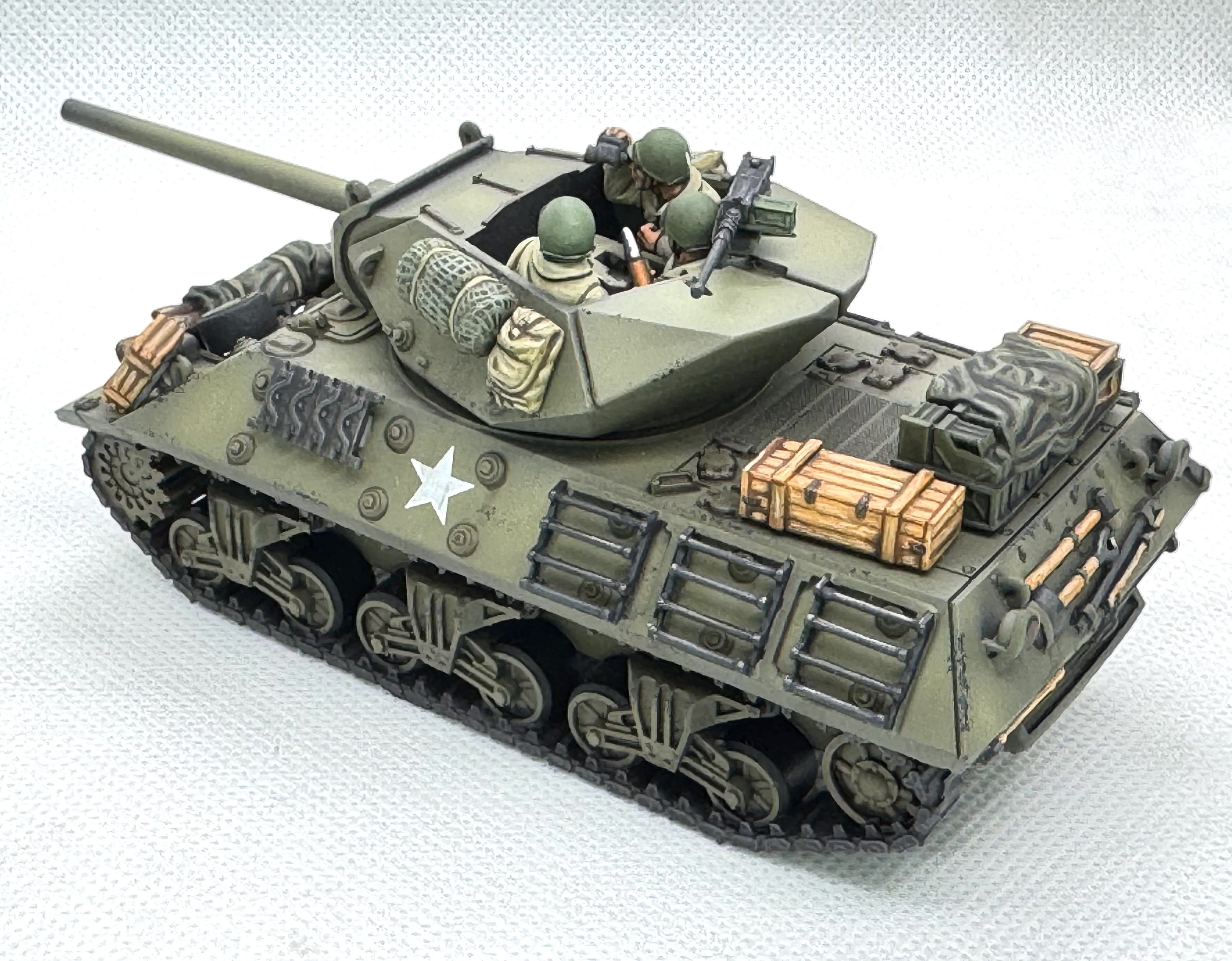 3D Printable US M10 Wolverine and Crew by Trenchworx LLC