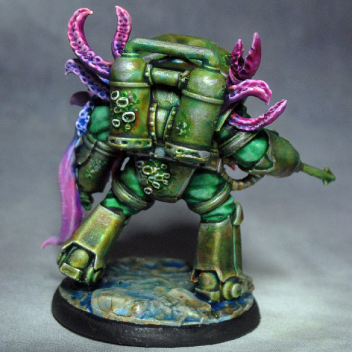 3D Printable Corrupted Zombie Divers (3) by AntiMatter Games