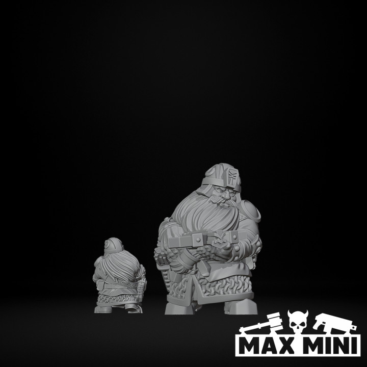 3D Printable Dwarf Crossbows by Max Mini