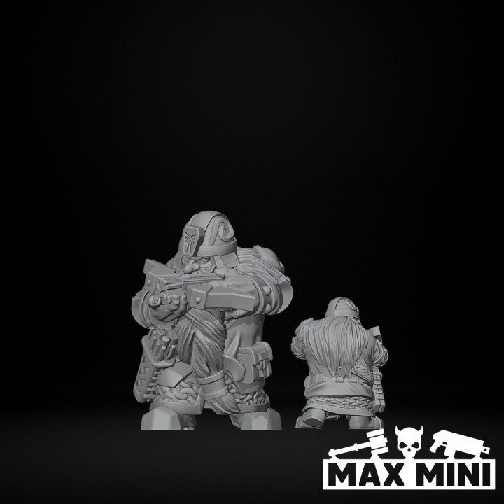 3D Printable Dwarf Crossbows by Max Mini