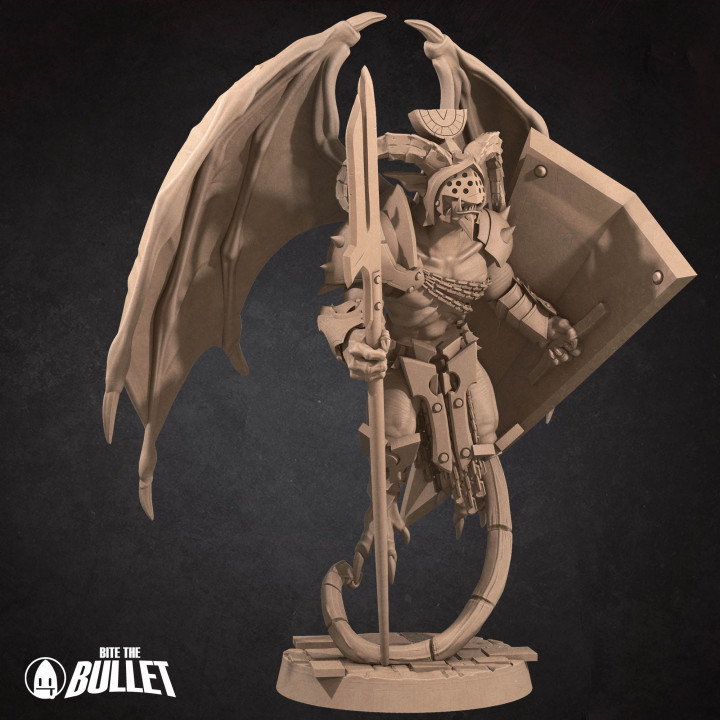 3D Printable April 2024 Release - Dungeon (Demons) by Bite the Bullet