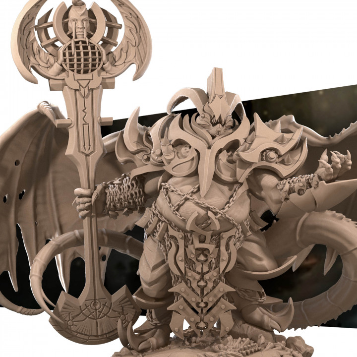 3D Printable April 2024 Release - Dungeon (Demons) by Bite the Bullet