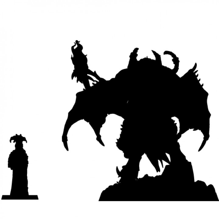 3D Printable Orcus (Blood Boss) by Bite the Bullet