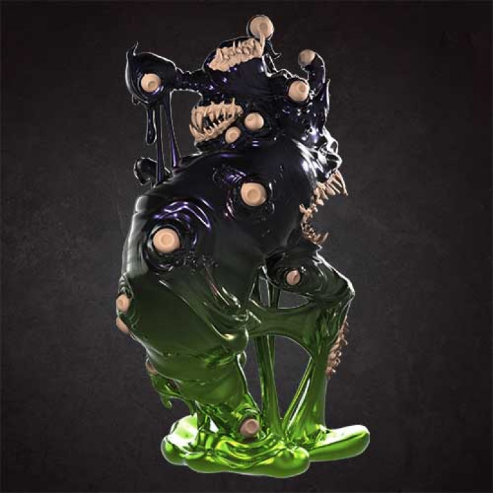 3D Printable Juiblex (Pestilence Boss) by Bite the Bullet