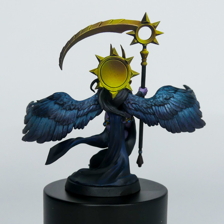 3D Printable Deathpact Angel (Death Boss) (2 Versions) by Bite the Bullet