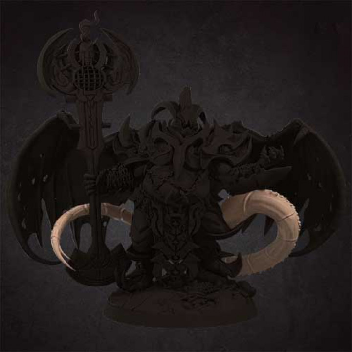 3D Printable Lucille, Legion Pit Fiend (Fear Boss) by Bite the Bullet