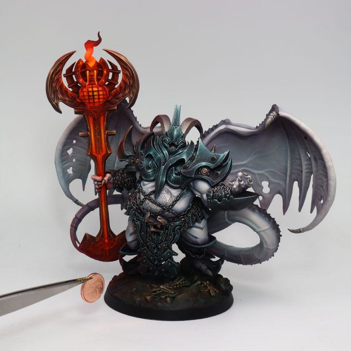 3D Printable Lucille, Legion Pit Fiend (Fear Boss) by Bite the Bullet