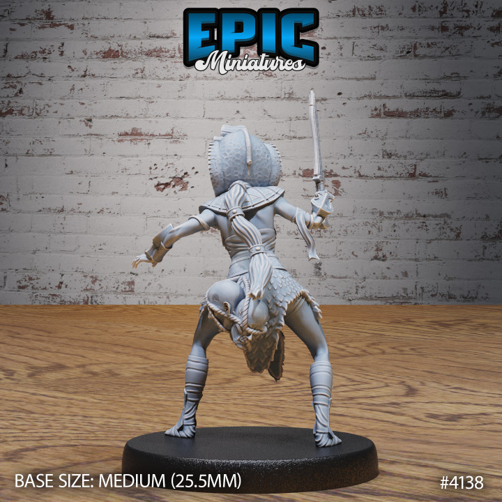 3D Printable Cleopatra Royal Guard Set / Egyptian Warrior / Undead ...