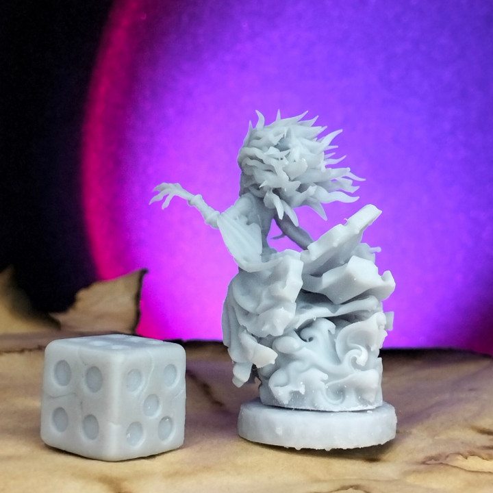 3D Printable Banshee - 32mm scale pre-supported miniature by SCULPTOONER