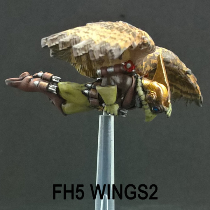 3D Printable Flying Hawkman 5 by Cold War Miniatures