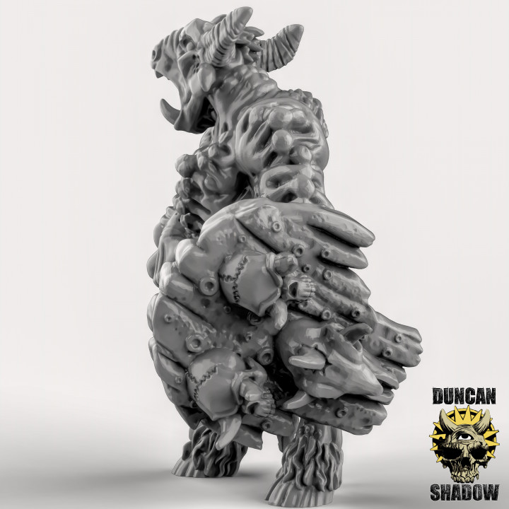 3D Printable PestiGor Beastmen with Hand weapons and shields (Pre ...