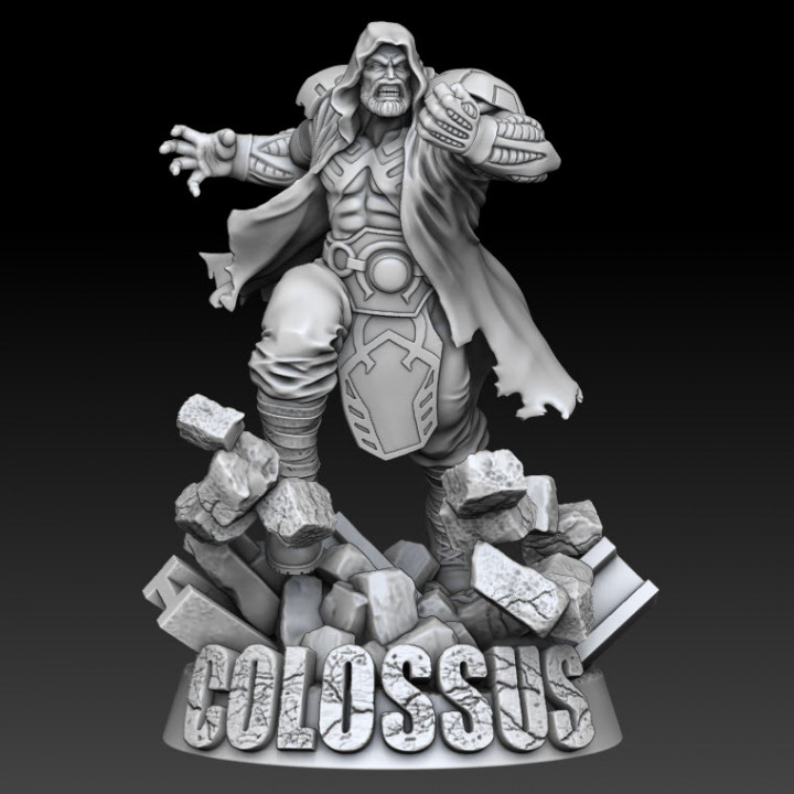 3D Printable Mutant Horseman Colossus Statue (presupported) by Chad ...