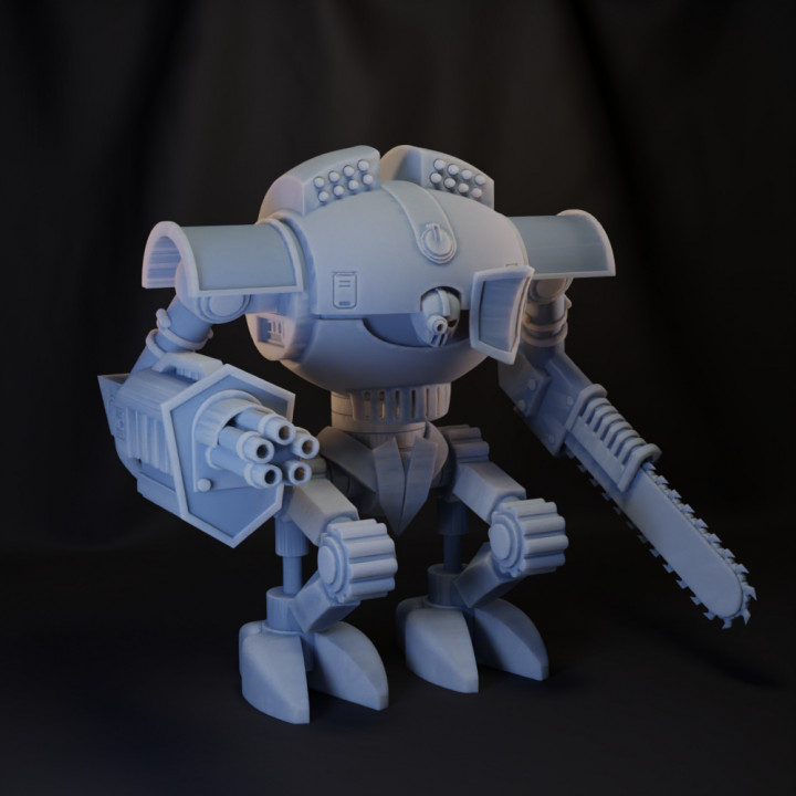 3D Printable Mech Knight by kurt
