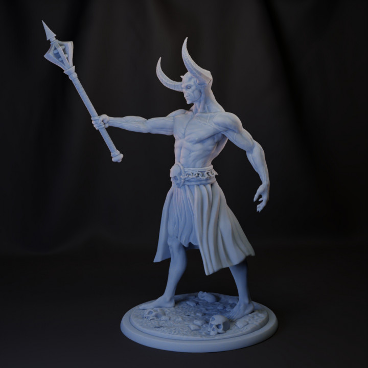 3D Printable Demon Lord by kurt