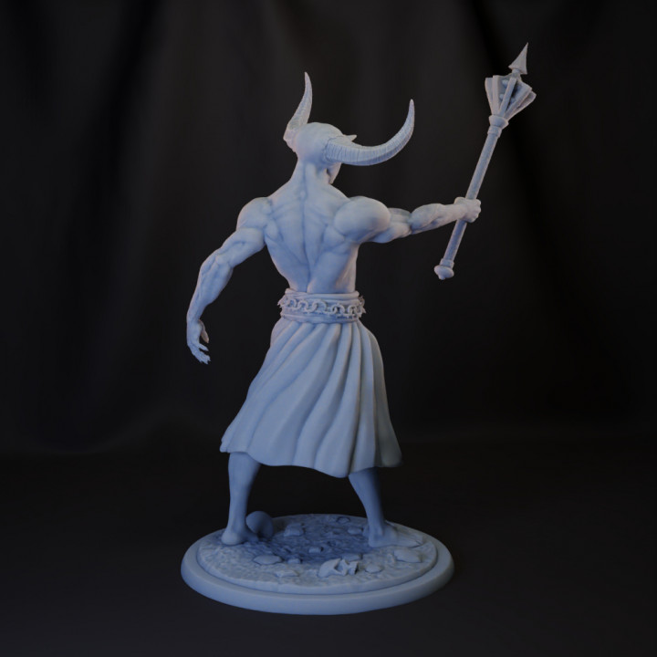 3D Printable Demon Lord by kurt