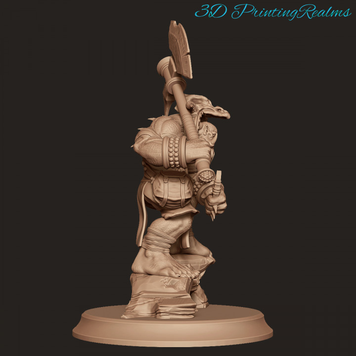 3D Printable Ulfar Frostbeard by 3DprintingRealms