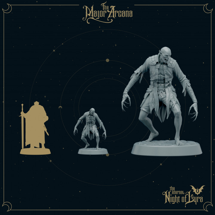 3d Printable Vampire Spawn By The Major Arcana