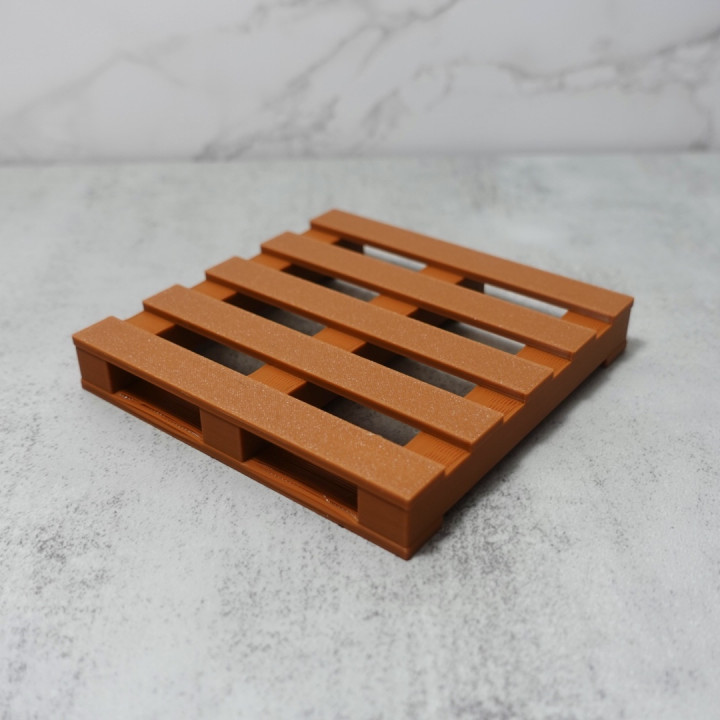 3D Printable Mini Wood Pallet by MysticMesh3D