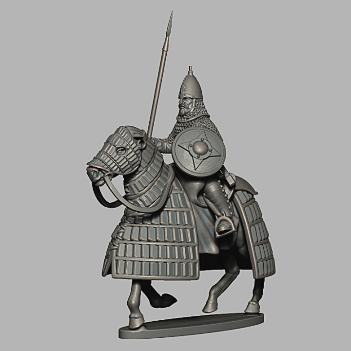 3D Printable Sasanian Cataphracts by Wargames Atlantic