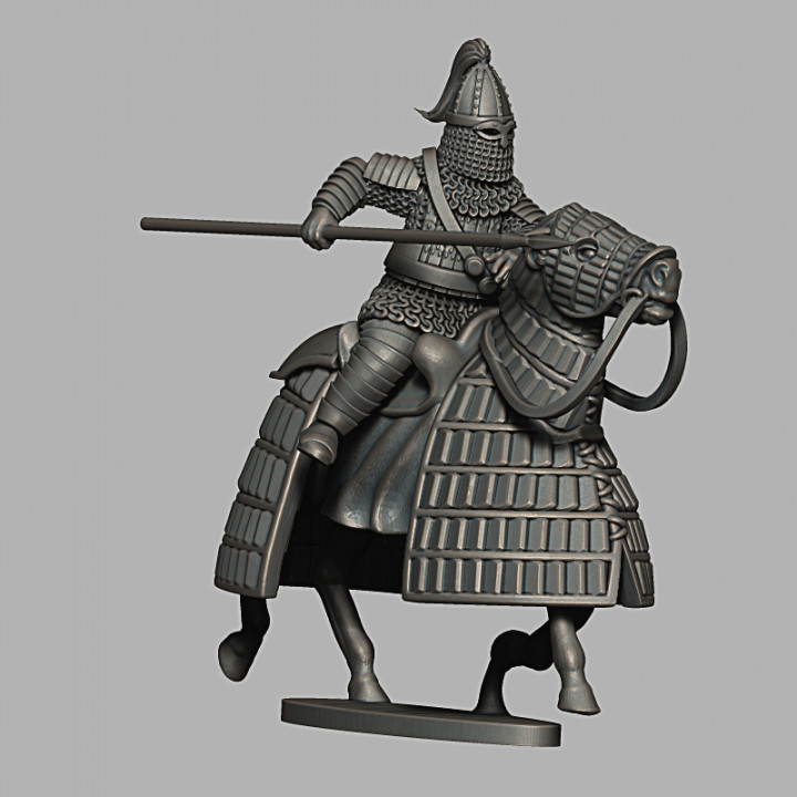 3D Printable Sasanian Cataphracts by Wargames Atlantic