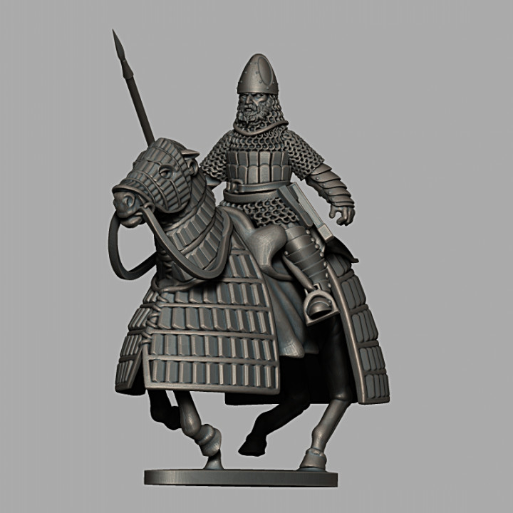 3D Printable Sasanian Cataphracts by Wargames Atlantic
