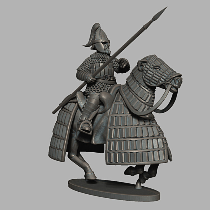3D Printable Sasanian Cataphracts by Wargames Atlantic