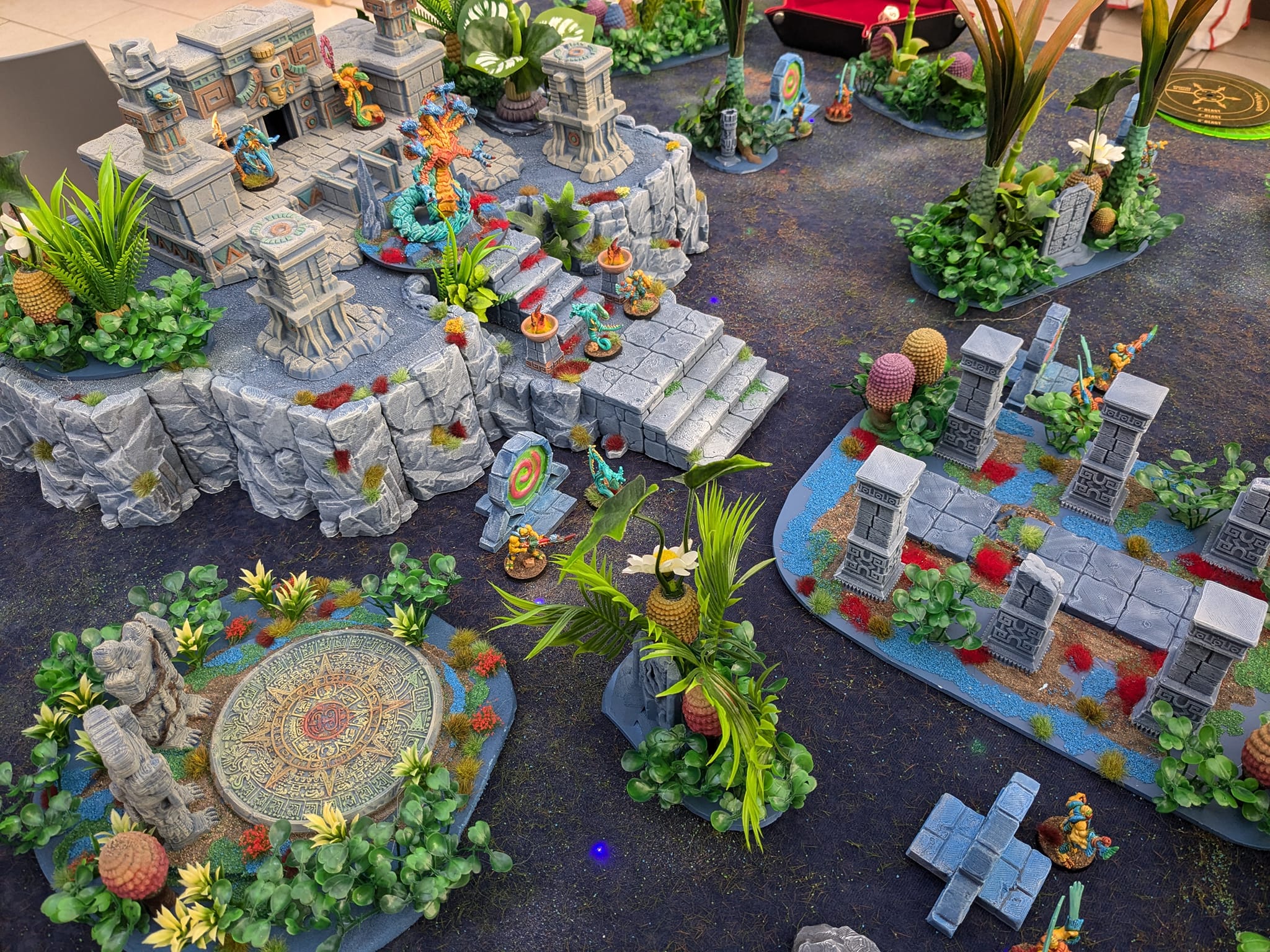 3D Printable Mayan Temple by Unchained Games