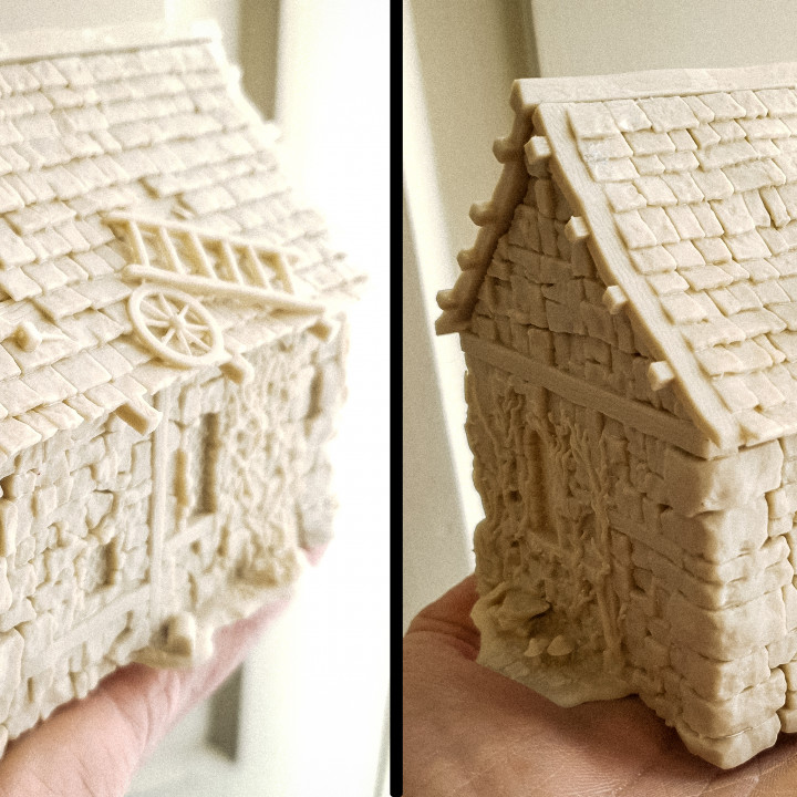 3D Printable Small House B by Gothic Things