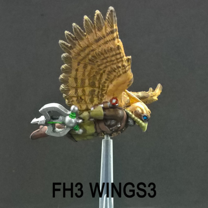 3D Printable Hawkman Flying Squad Bundle by Cold War Miniatures